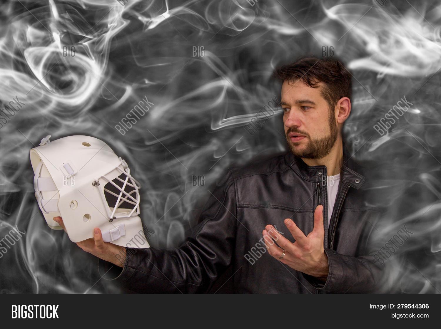 Man Leather Jacket Image & Photo (Free Trial) | Bigstock