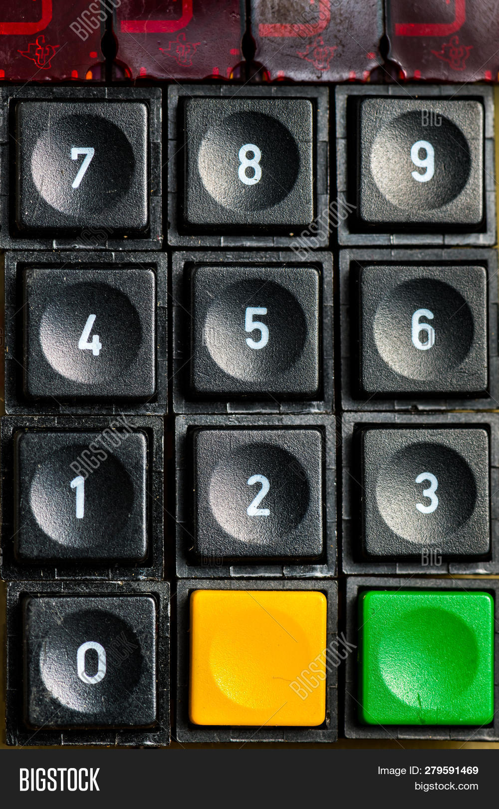 Old Numeric Keypad Image & Photo (Free Trial) | Bigstock