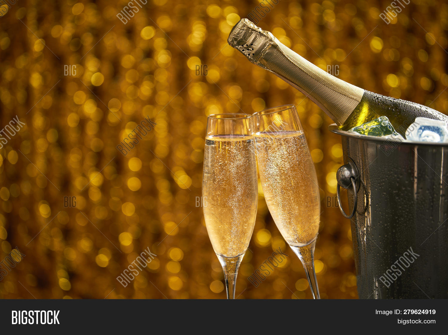 Two Glasses Champagne Image & Photo (Free Trial) | Bigstock