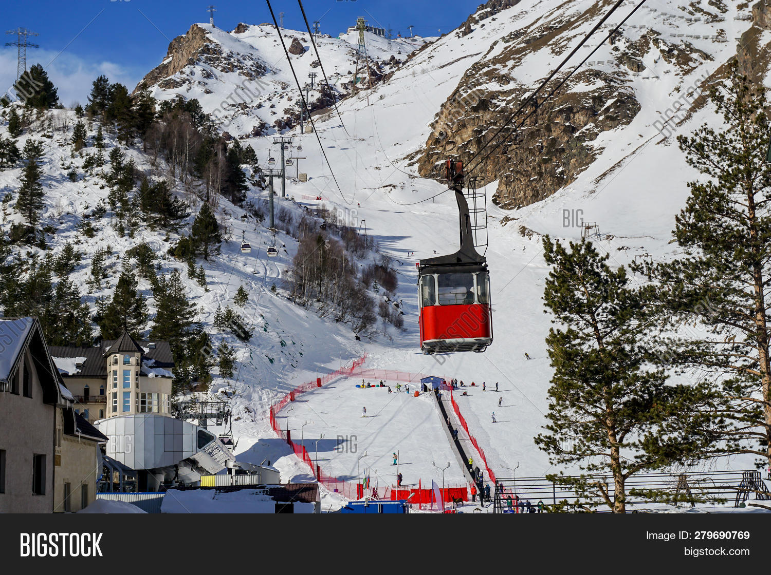 Old Cable Car Cabin Image & Photo (Free Trial) | Bigstock