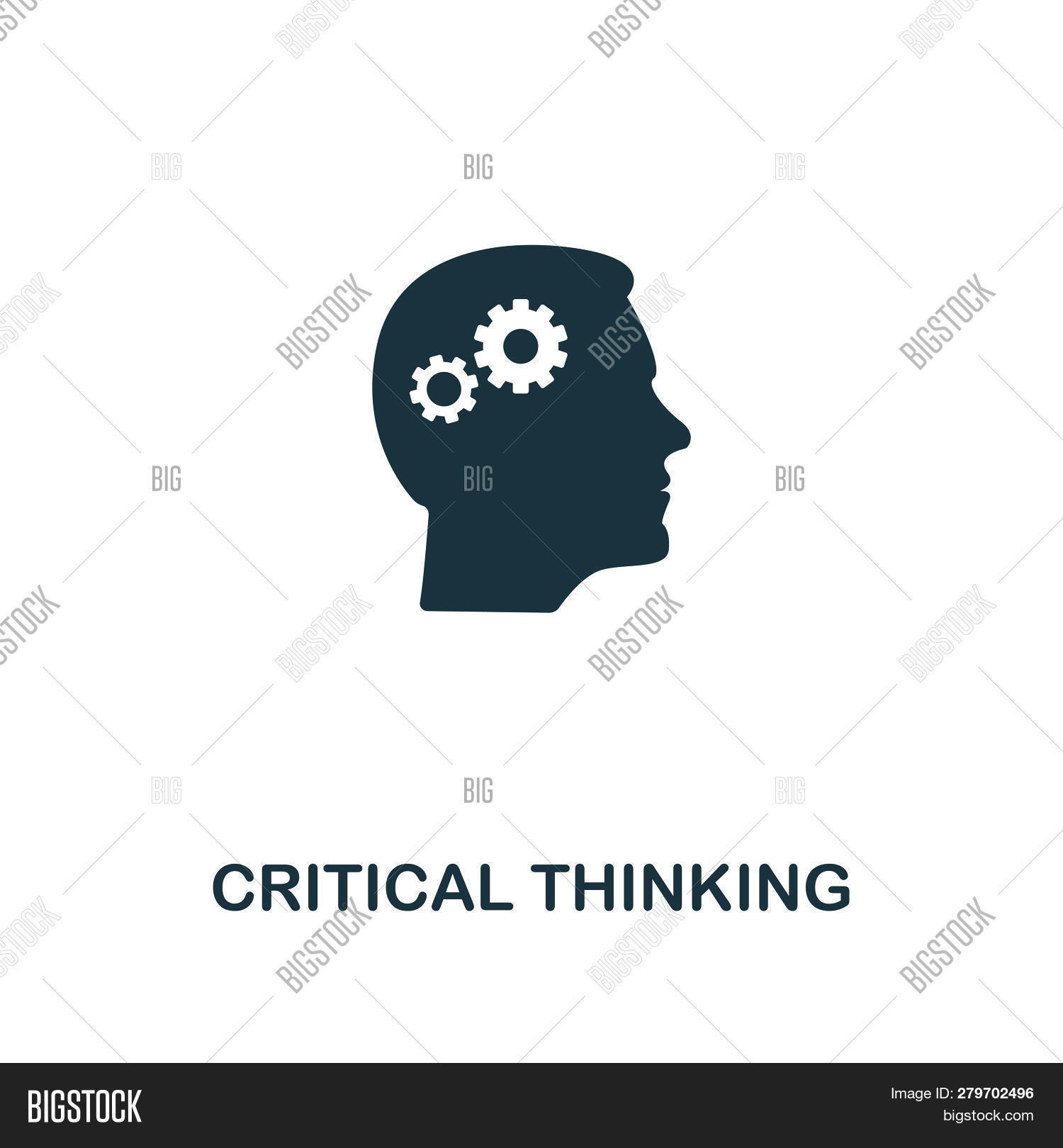 Critical Thinking Icon Image & Photo (Free Trial) | Bigstock