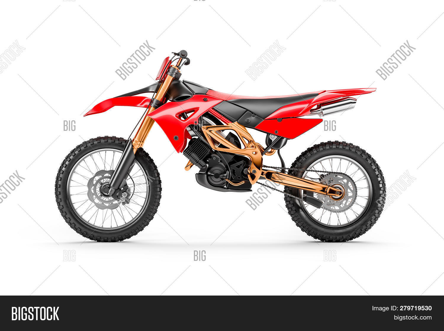 Red Racing Motorcycle Image & Photo (Free Trial) | Bigstock