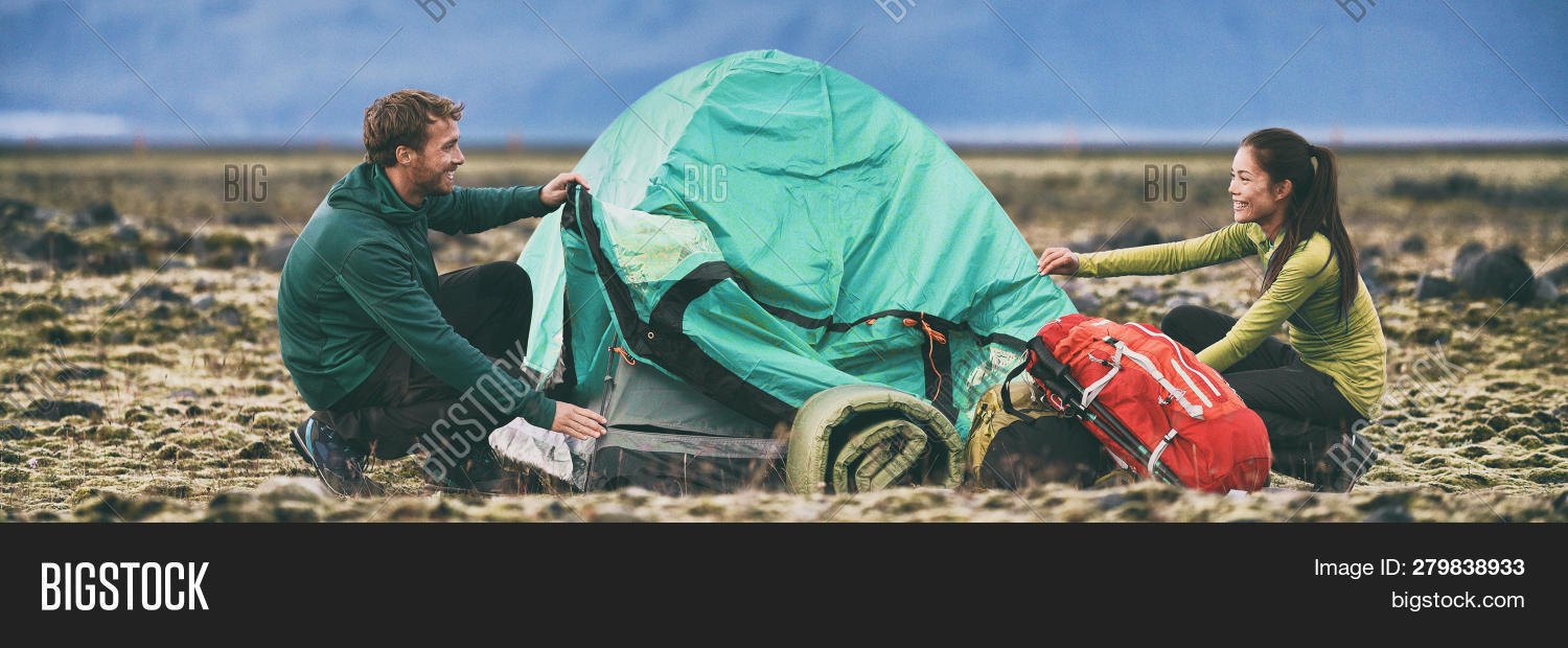 Camping People Couple Image & Photo (Free Trial) | Bigstock