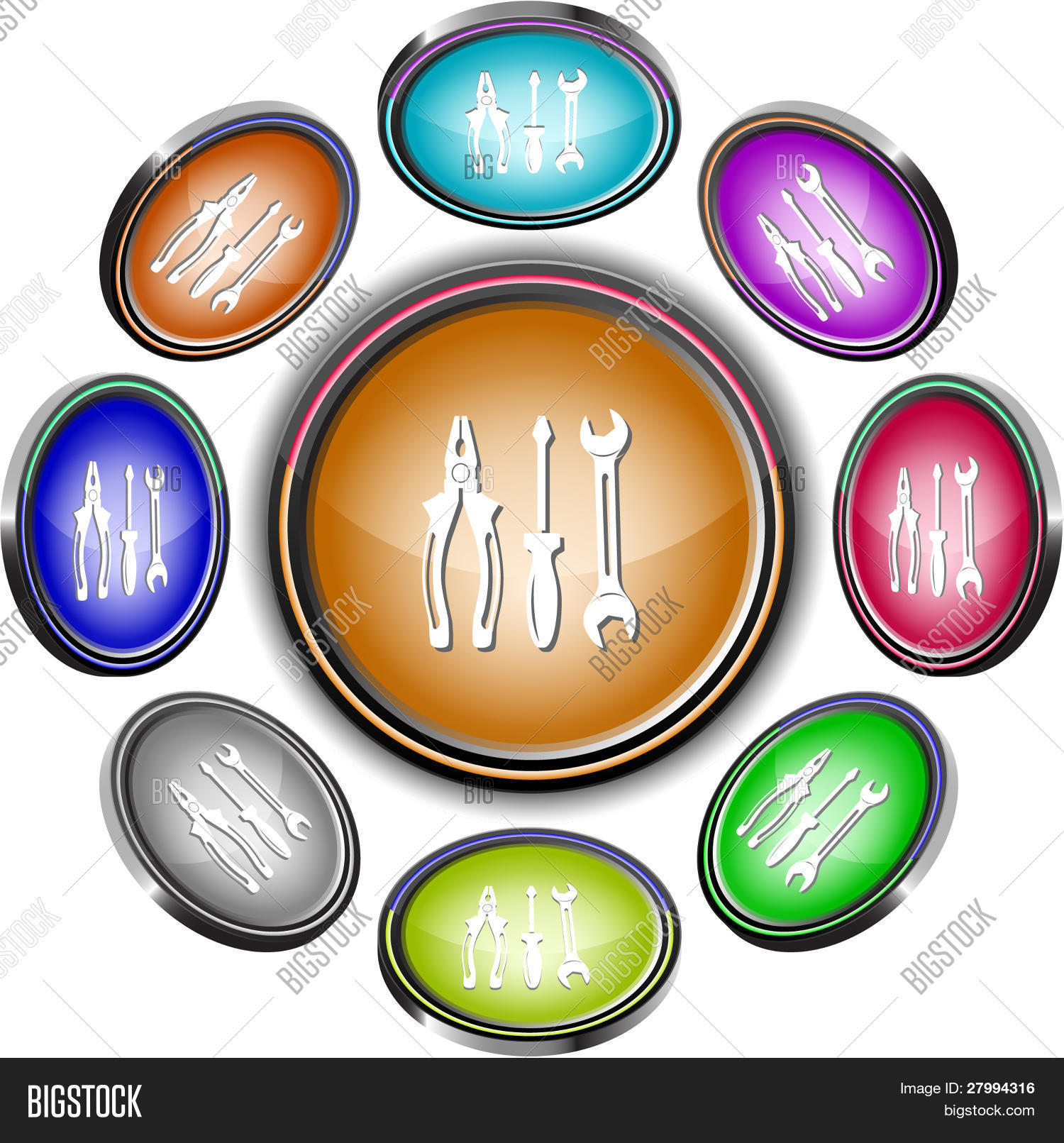 Tools. Vector Vector & Photo (Free Trial) | Bigstock