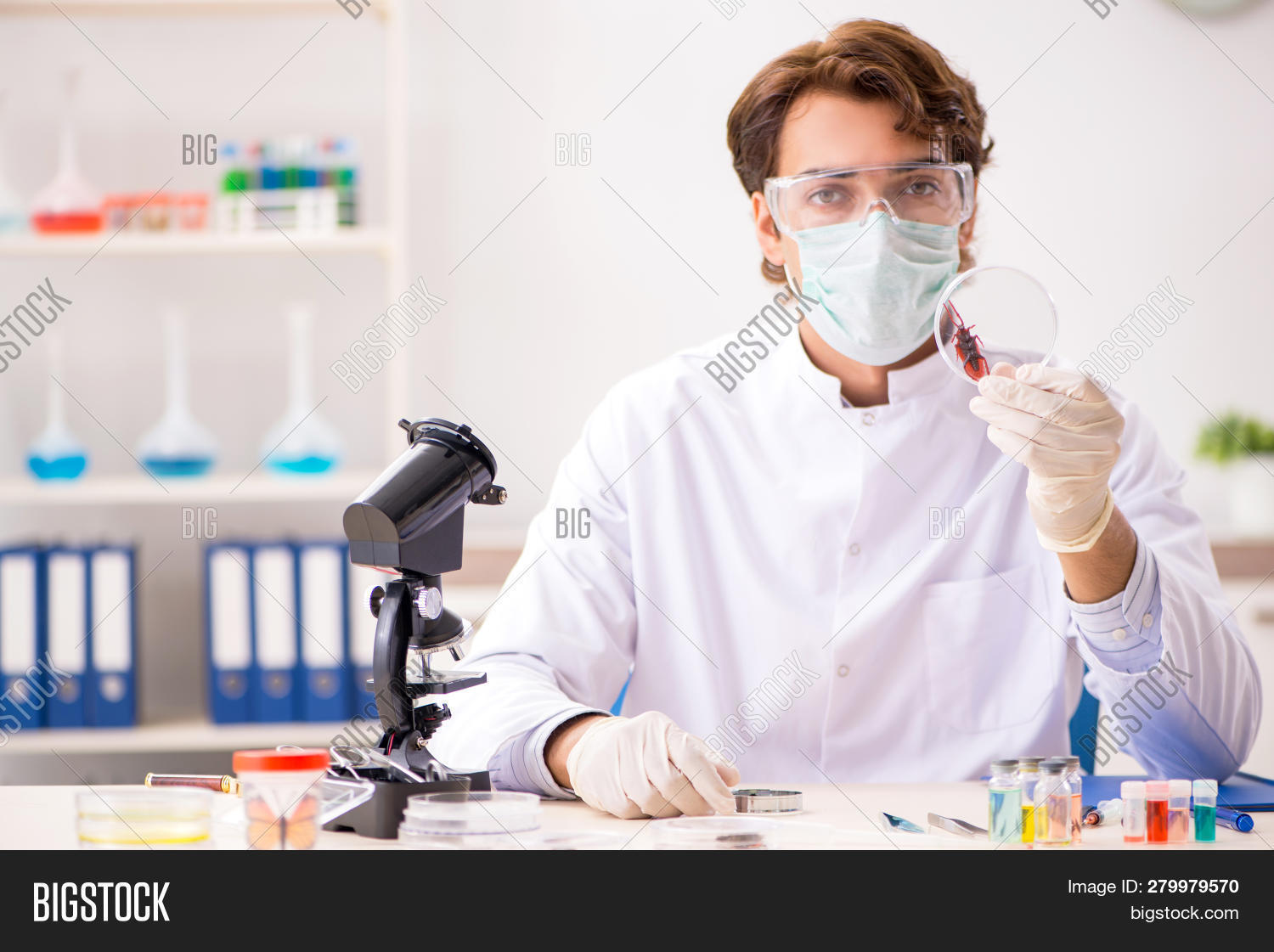 Male Entomologist Image & Photo (Free Trial) | Bigstock