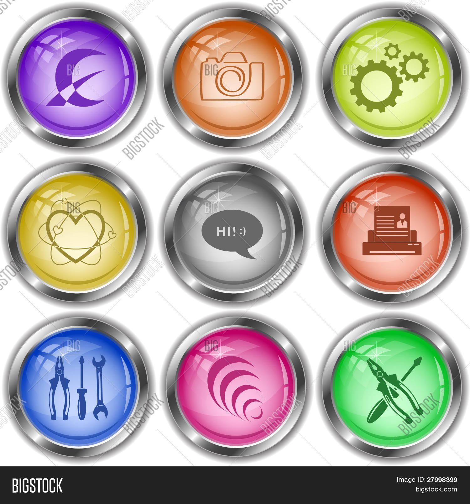 Raster Icons Tool Image & Photo (Free Trial) | Bigstock