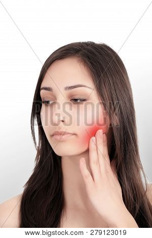 Woman Pain. Closeup Image & Photo (Free Trial) | Bigstock