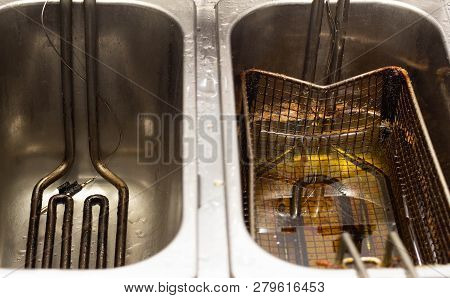 Deep Fryer Oil Cooking Image & Photo (Free Trial) | Bigstock