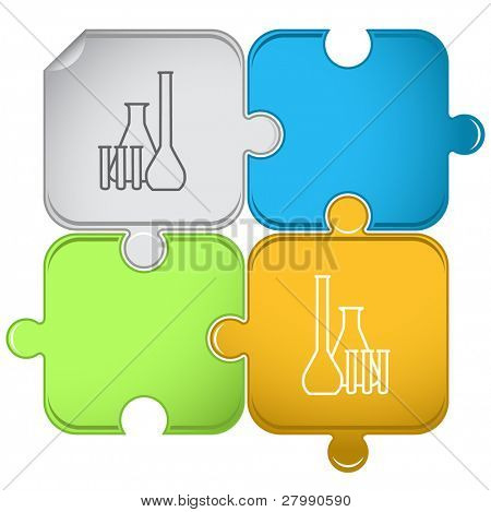 Chemical Test Tubes. Vector & Photo (Free Trial) | Bigstock