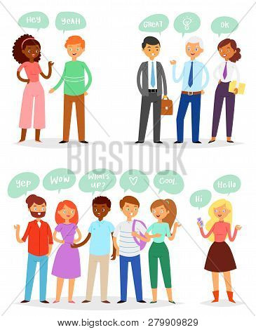 Bubble People Vector Vector & Photo (Free Trial) | Bigstock