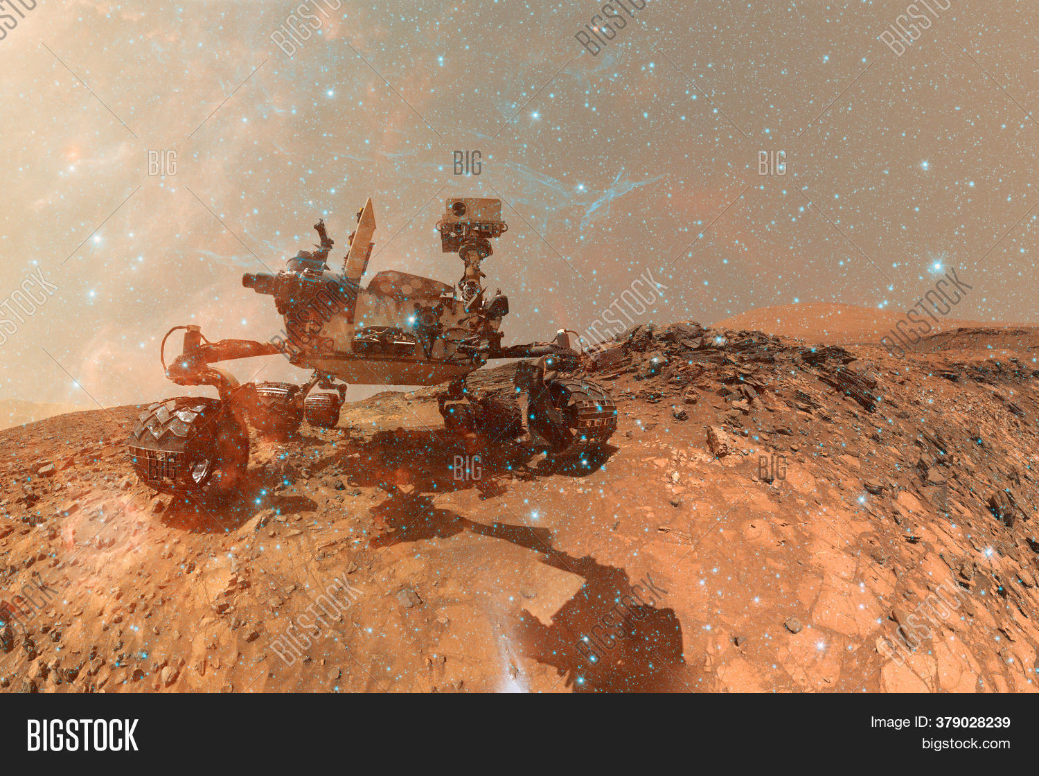 Curiosity Rover Image & Photo (Free Trial) | Bigstock