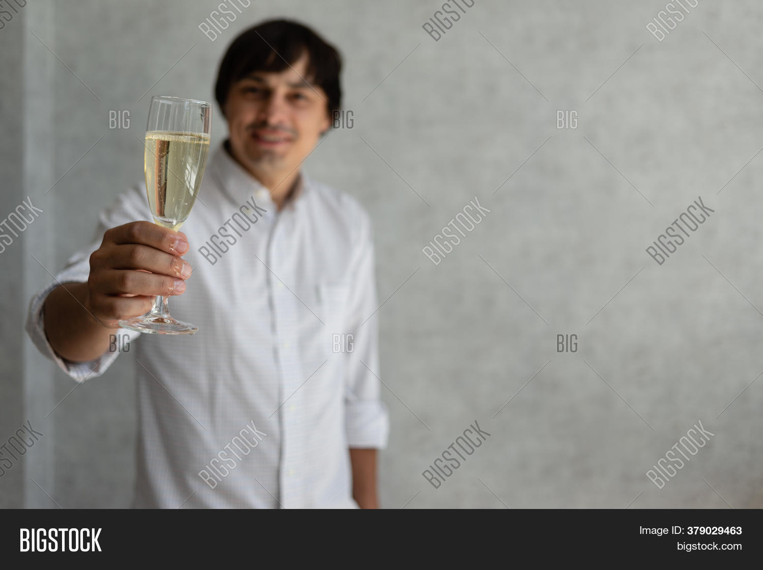 Young Guy Raises Glass Image & Photo (Free Trial) | Bigstock