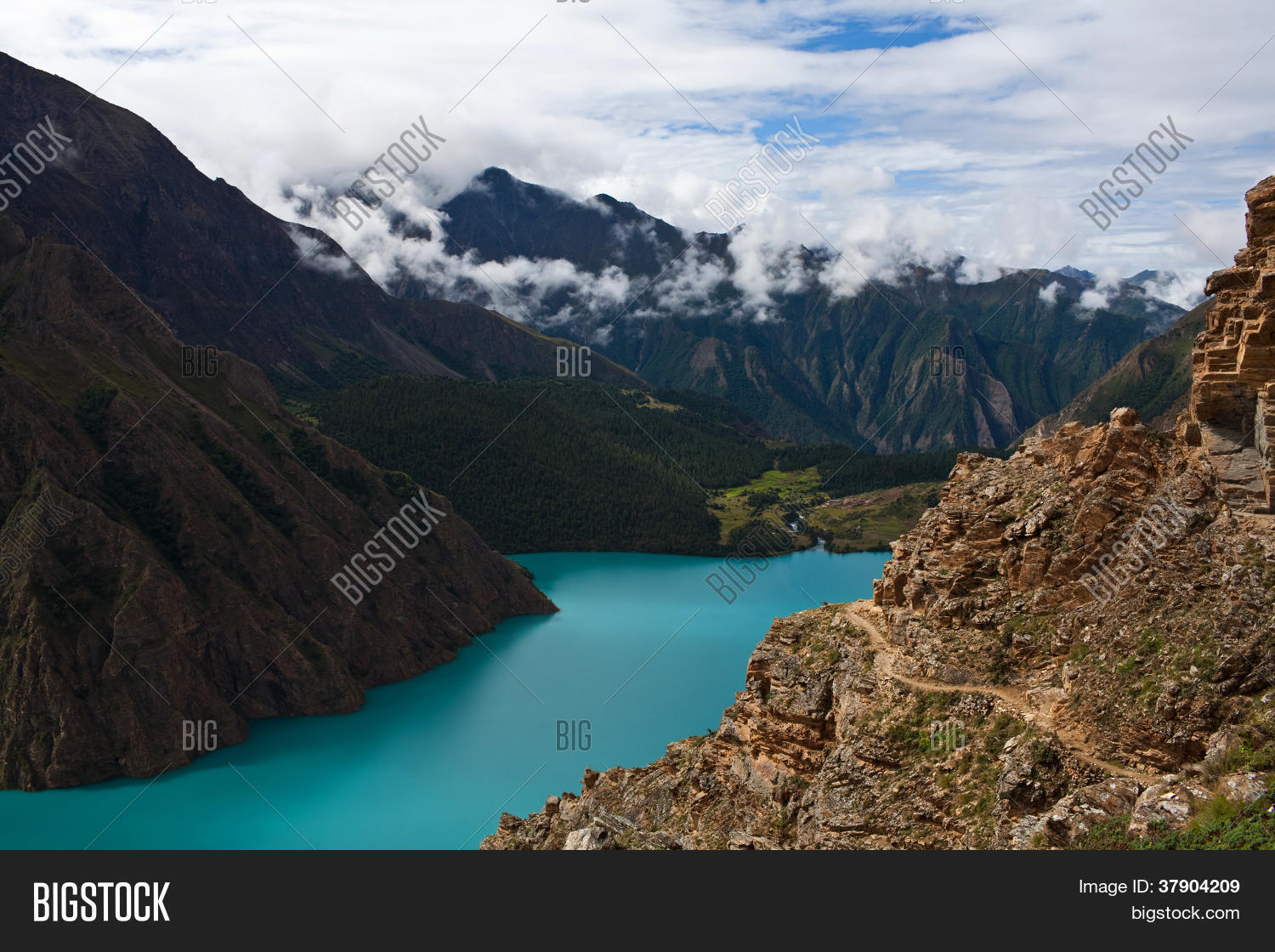 Phoksundo Lake Shey Image & Photo (Free Trial) | Bigstock