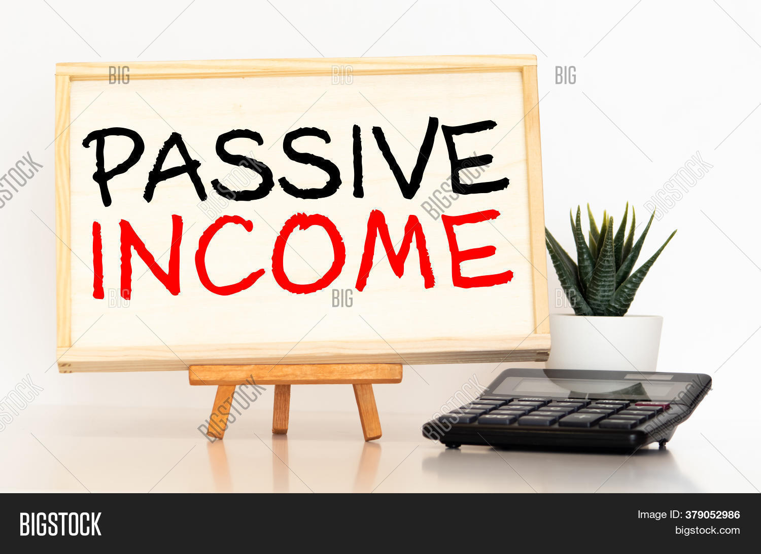 Passive Income Text On Image & Photo (Free Trial) | Bigstock