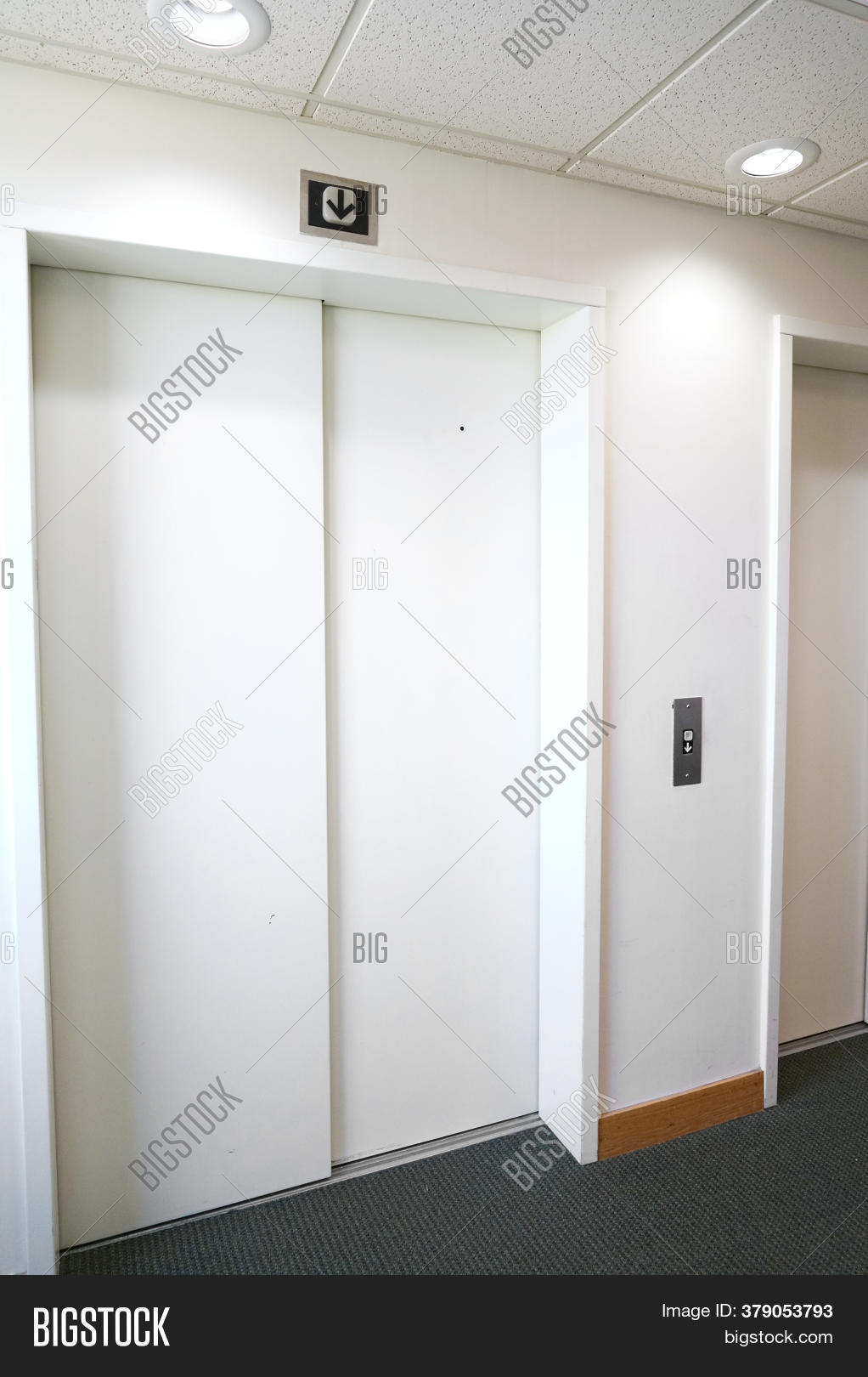 Elevators Door Closed Image & Photo (Free Trial) | Bigstock