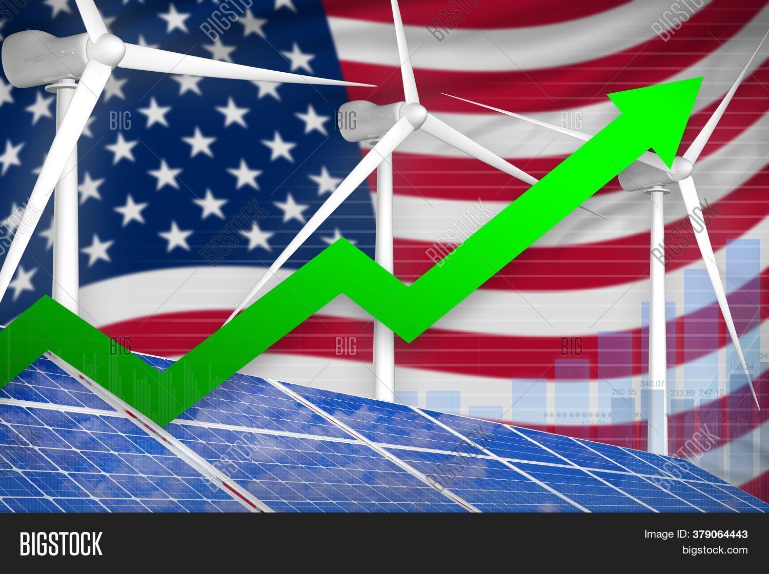 Usa Solar Wind Energy Image & Photo (Free Trial) | Bigstock