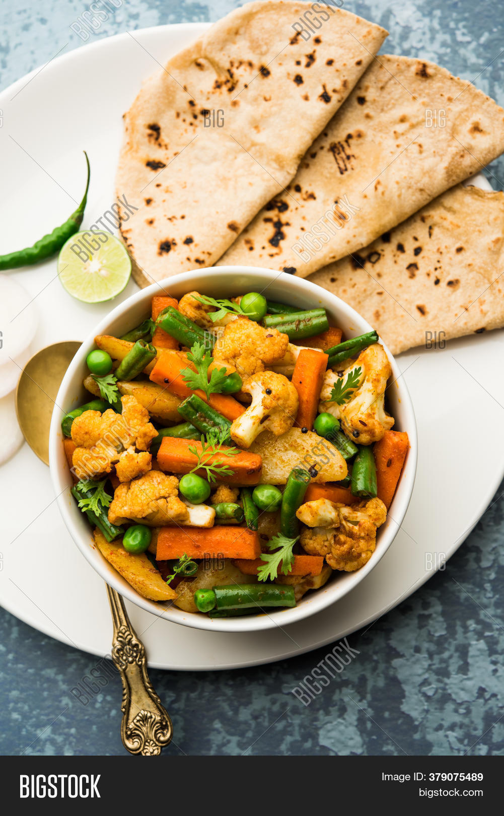 Indian Mix Veg Mixed Image & Photo (Free Trial) | Bigstock