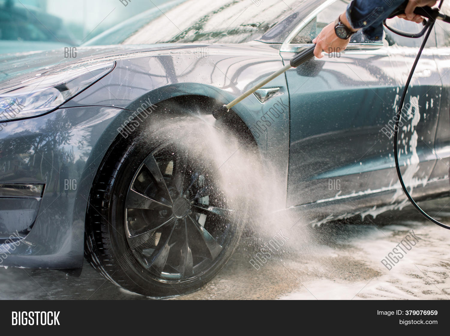 Car Washing Outdoors. Image & Photo (Free Trial) | Bigstock
