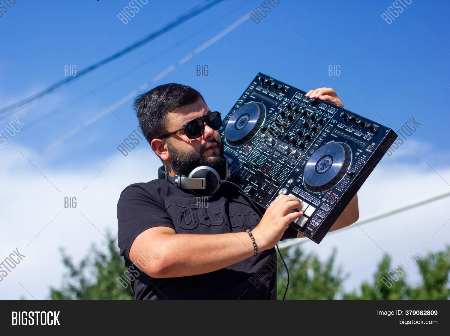 Dj Headphones Mixer Image & Photo (Free Trial) | Bigstock