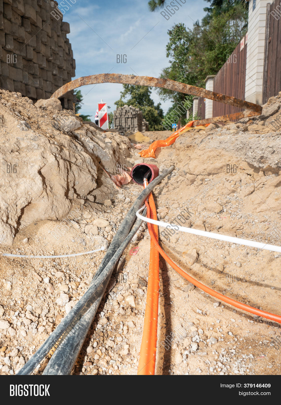 Orange Fiber Optic Image & Photo (Free Trial) | Bigstock