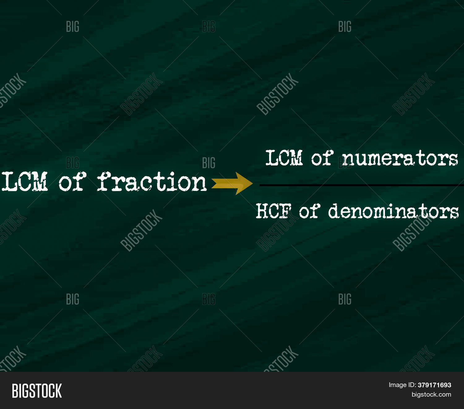 Lcm Fraction Business Image & Photo (Free Trial) | Bigstock