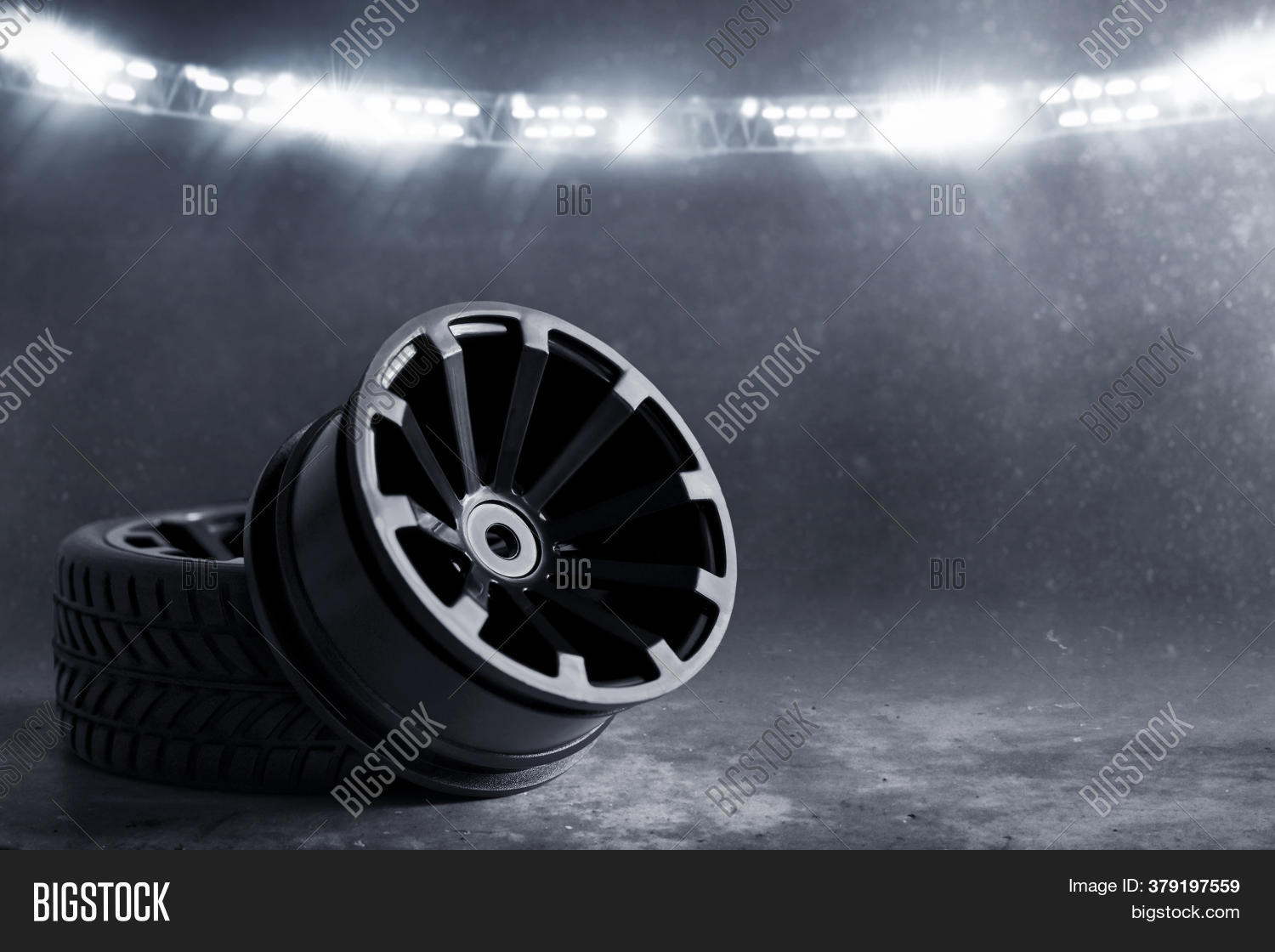 Car Rim On Race Track Image & Photo (Free Trial) | Bigstock