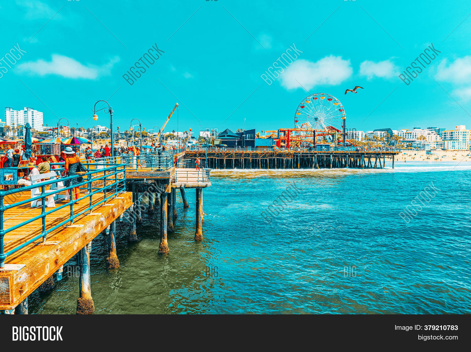 Famous Pier Santa Image & Photo (Free Trial) | Bigstock