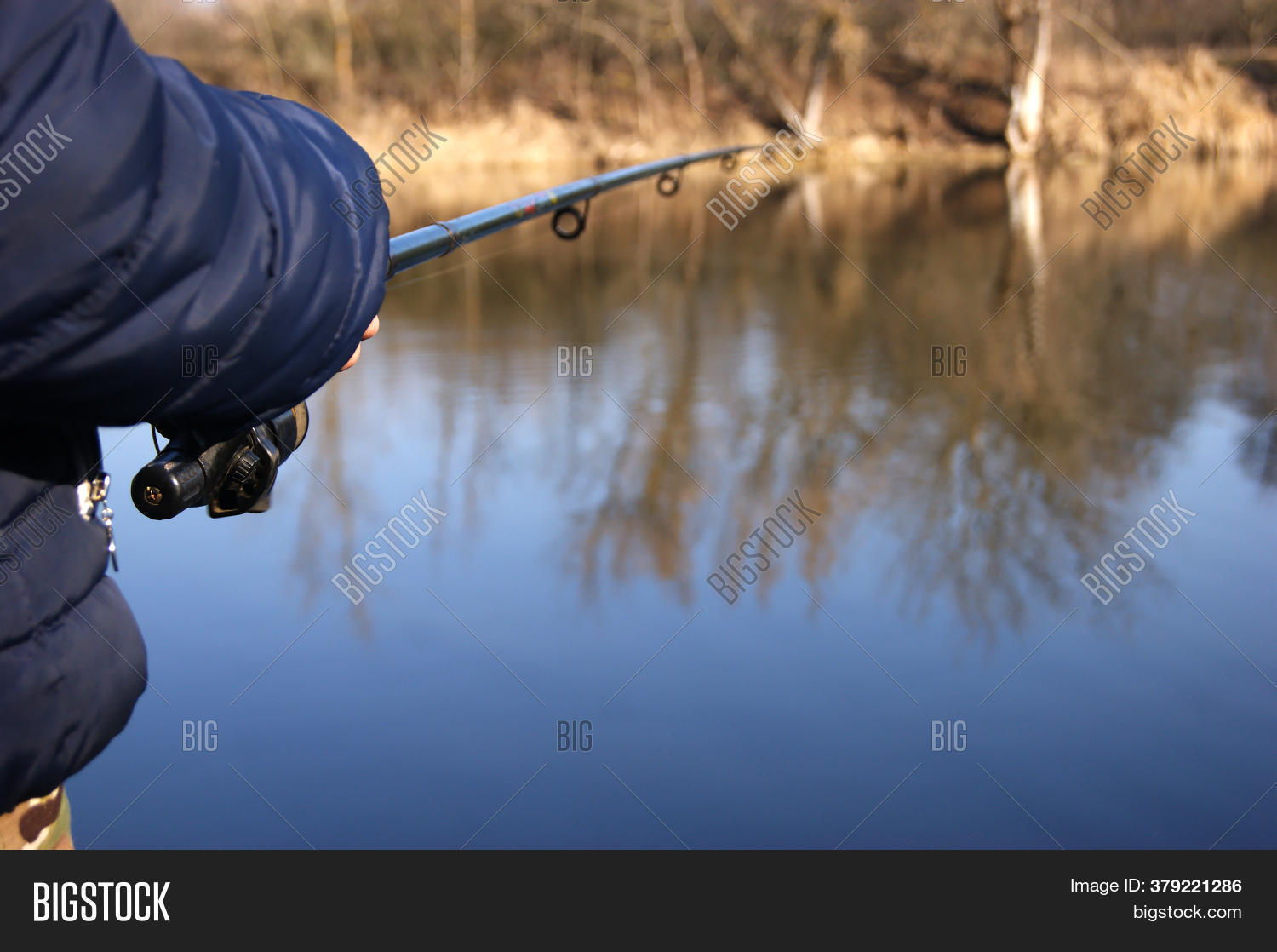 Fishing Rod Hands Image & Photo (Free Trial) | Bigstock