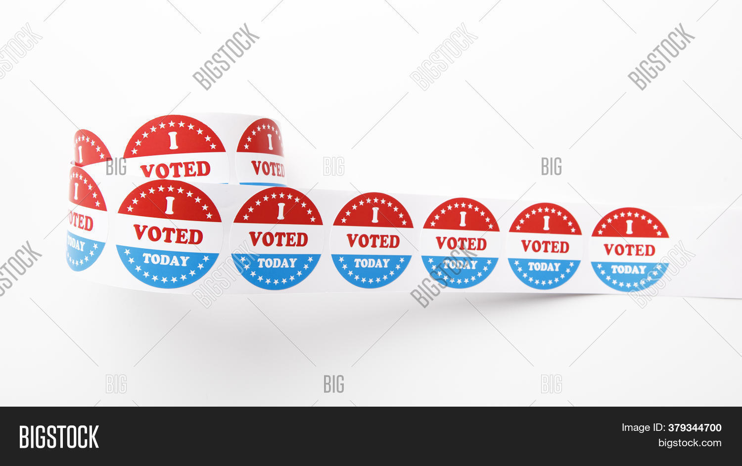 Voted Today Stickers Image & Photo (Free Trial) | Bigstock