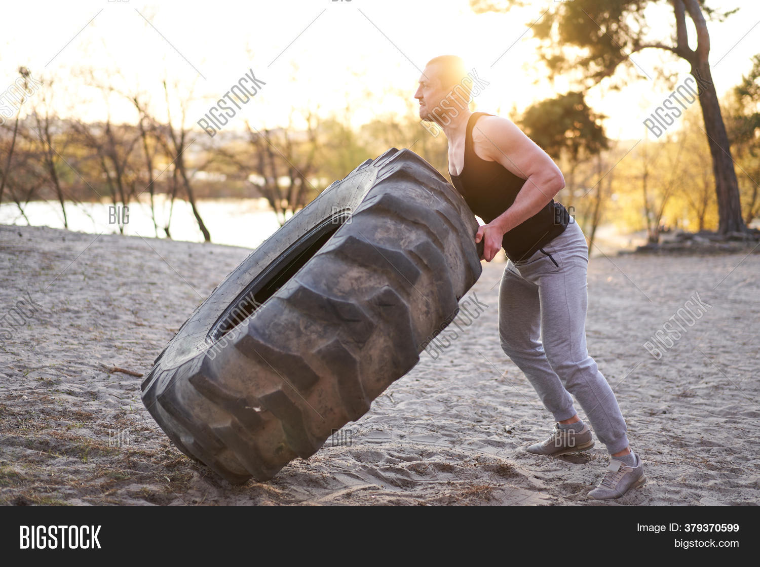Strong Man Training Image & Photo (Free Trial) | Bigstock