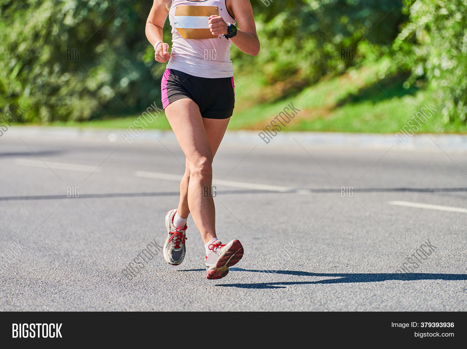 Running Woman. Fitness Image & Photo (Free Trial) | Bigstock