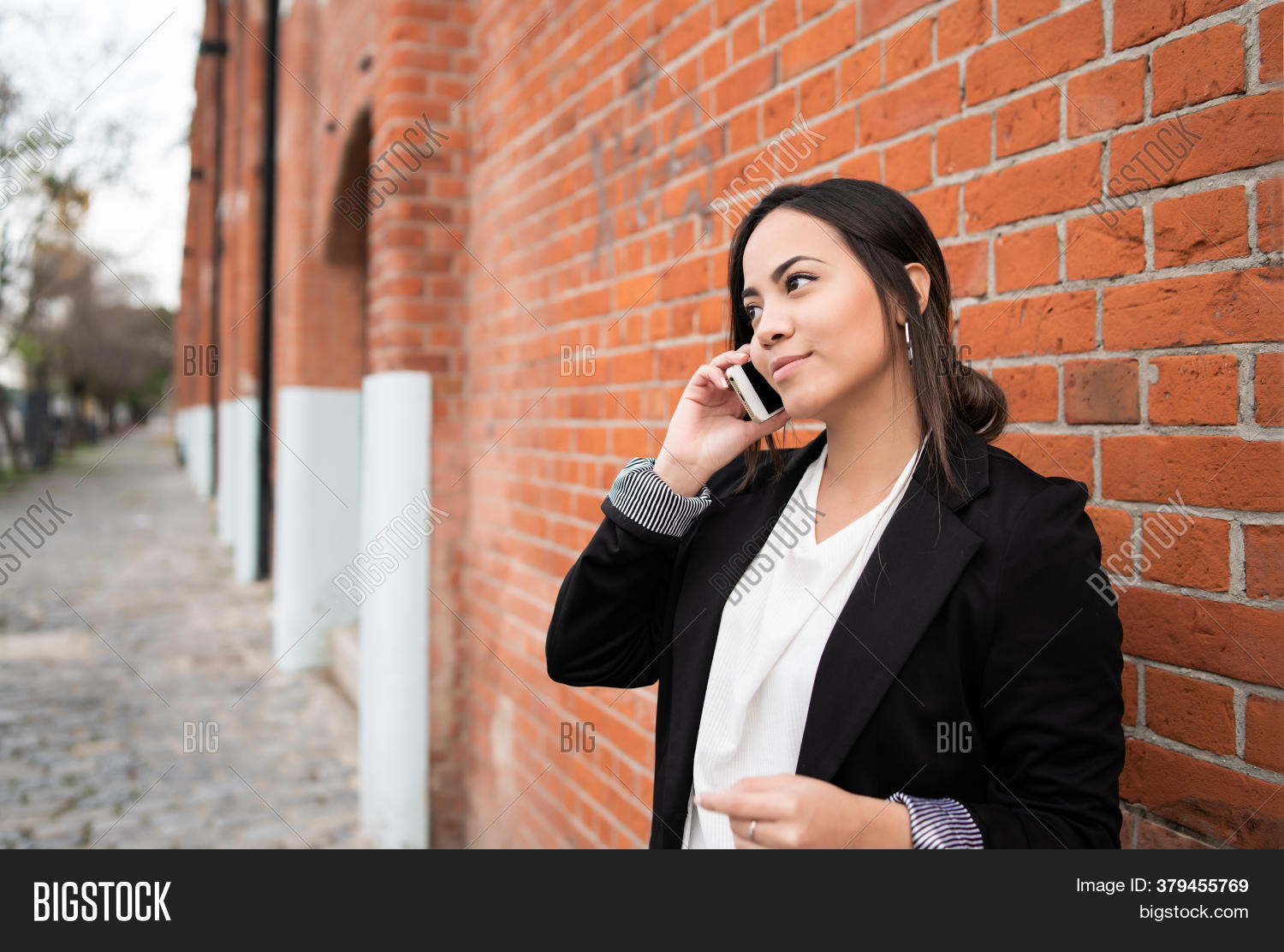 Latin Woman Talking On Image & Photo (Free Trial) | Bigstock