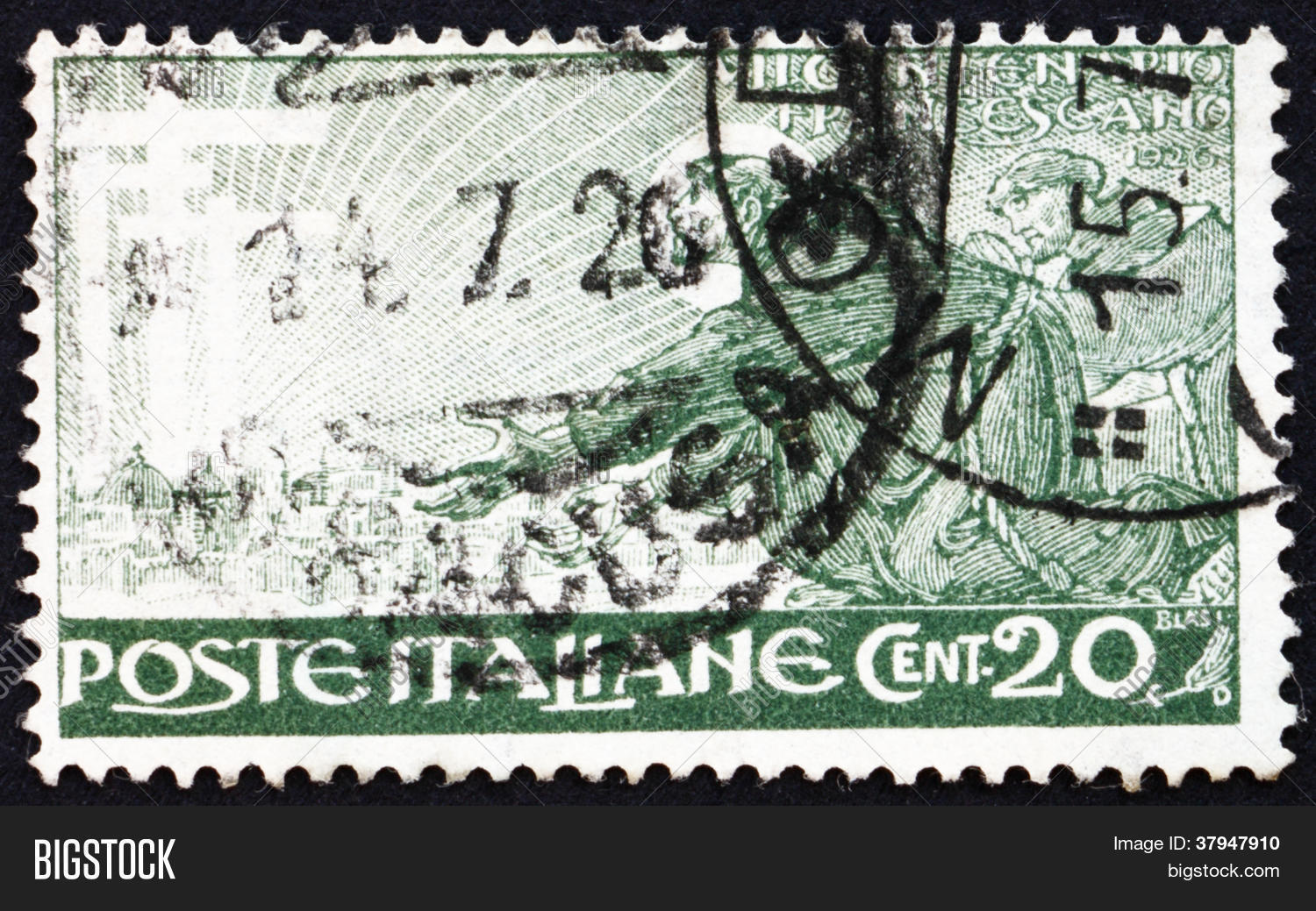 Postage Stamp Italy Image & Photo (Free Trial) | Bigstock