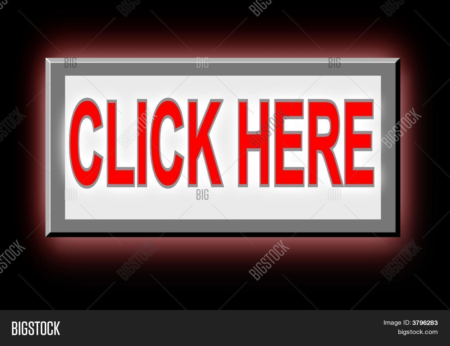 Click Here Sign On Image & Photo (Free Trial) | Bigstock