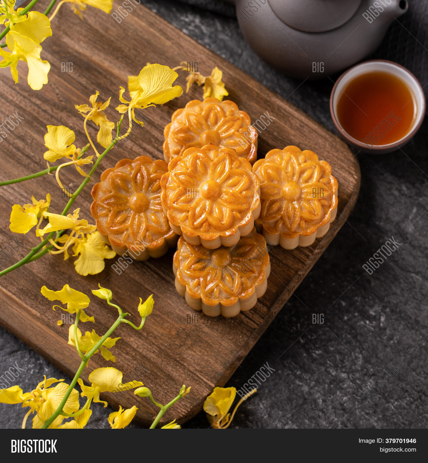 Mooncake, Moon Cake Image & Photo (Free Trial) | Bigstock