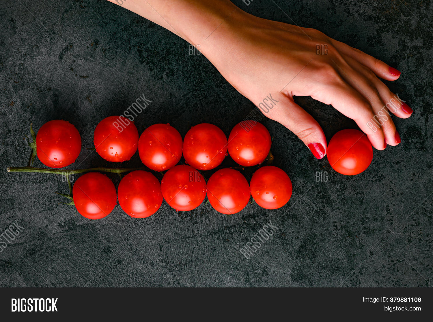 Red Tomatoes Hands, On Image & Photo (Free Trial) | Bigstock