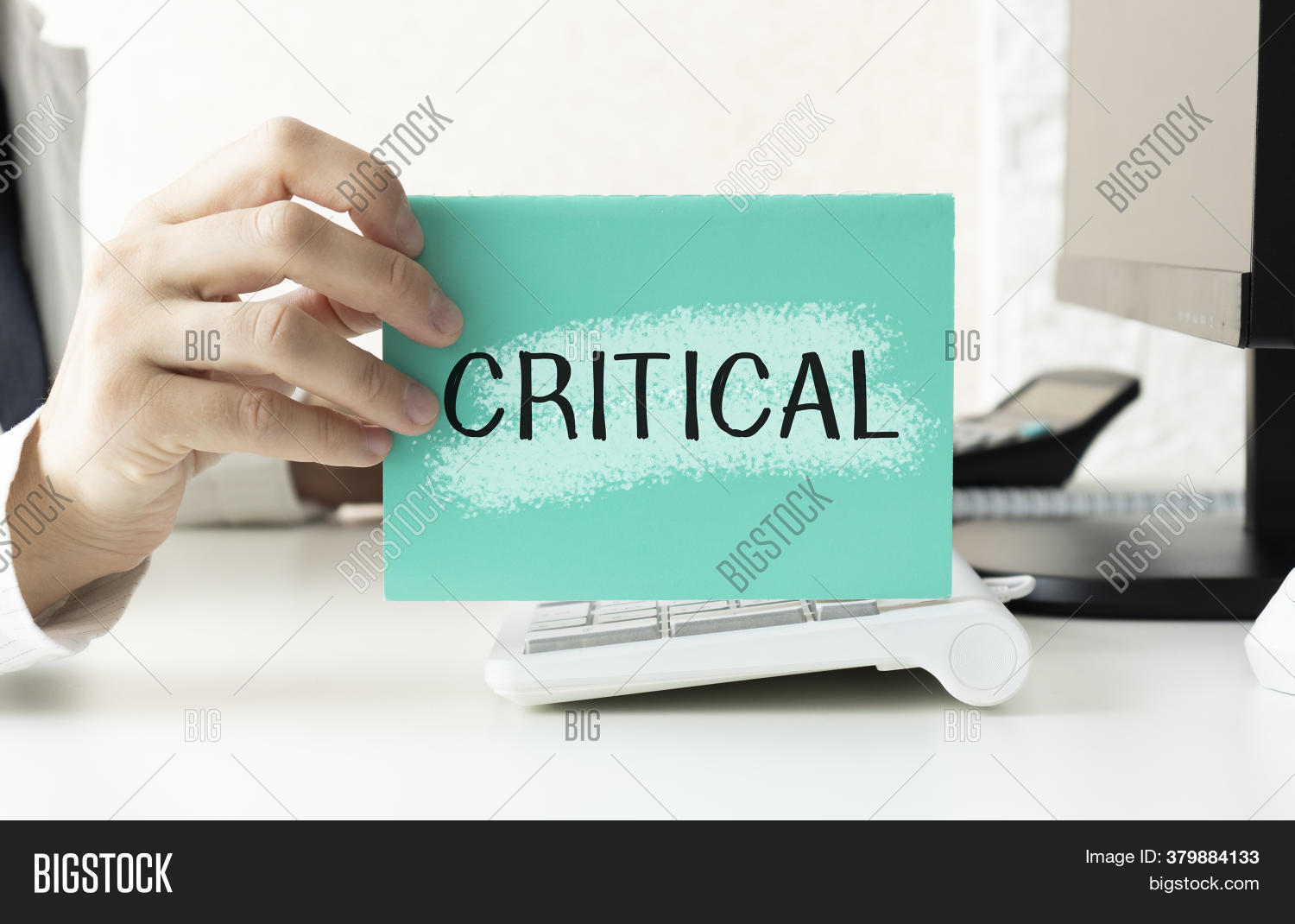 Critical Word On Paper Image & Photo (Free Trial) | Bigstock