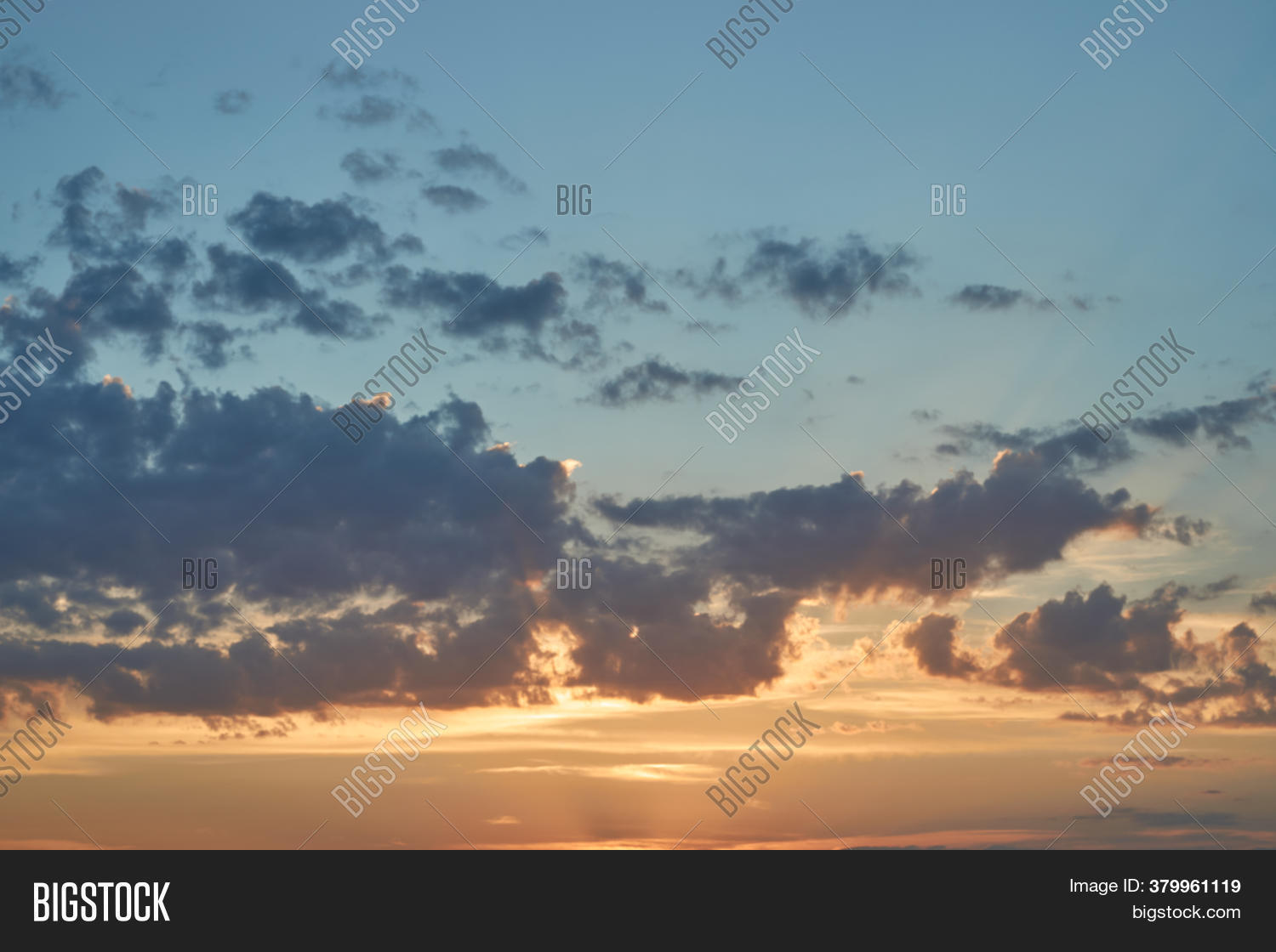 Beautiful Evening Blue Image & Photo (Free Trial) | Bigstock