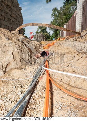 Orange Fiber Optic Image & Photo (Free Trial) | Bigstock