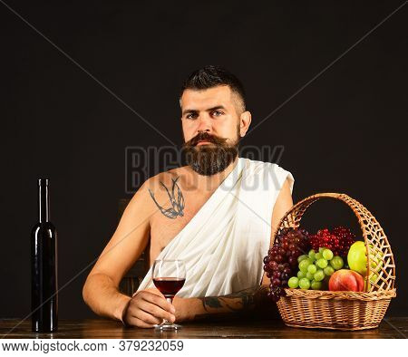 God Bacchus Calm Face Image & Photo (Free Trial) | Bigstock