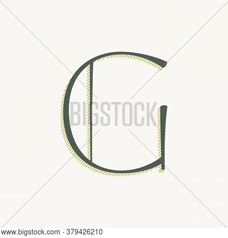 Elegant G Letter Vector & Photo (Free Trial) | Bigstock