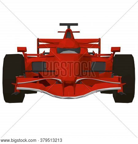 Low Poly Red Racing Vector & Photo (Free Trial) | Bigstock