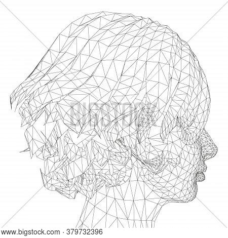 Low Poly Head Vector & Photo (Free Trial) | Bigstock