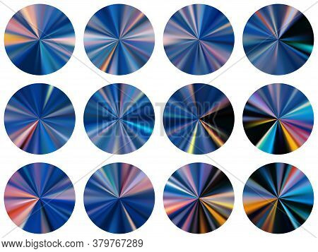 Blue Circle Metallic Vector & Photo (Free Trial) | Bigstock