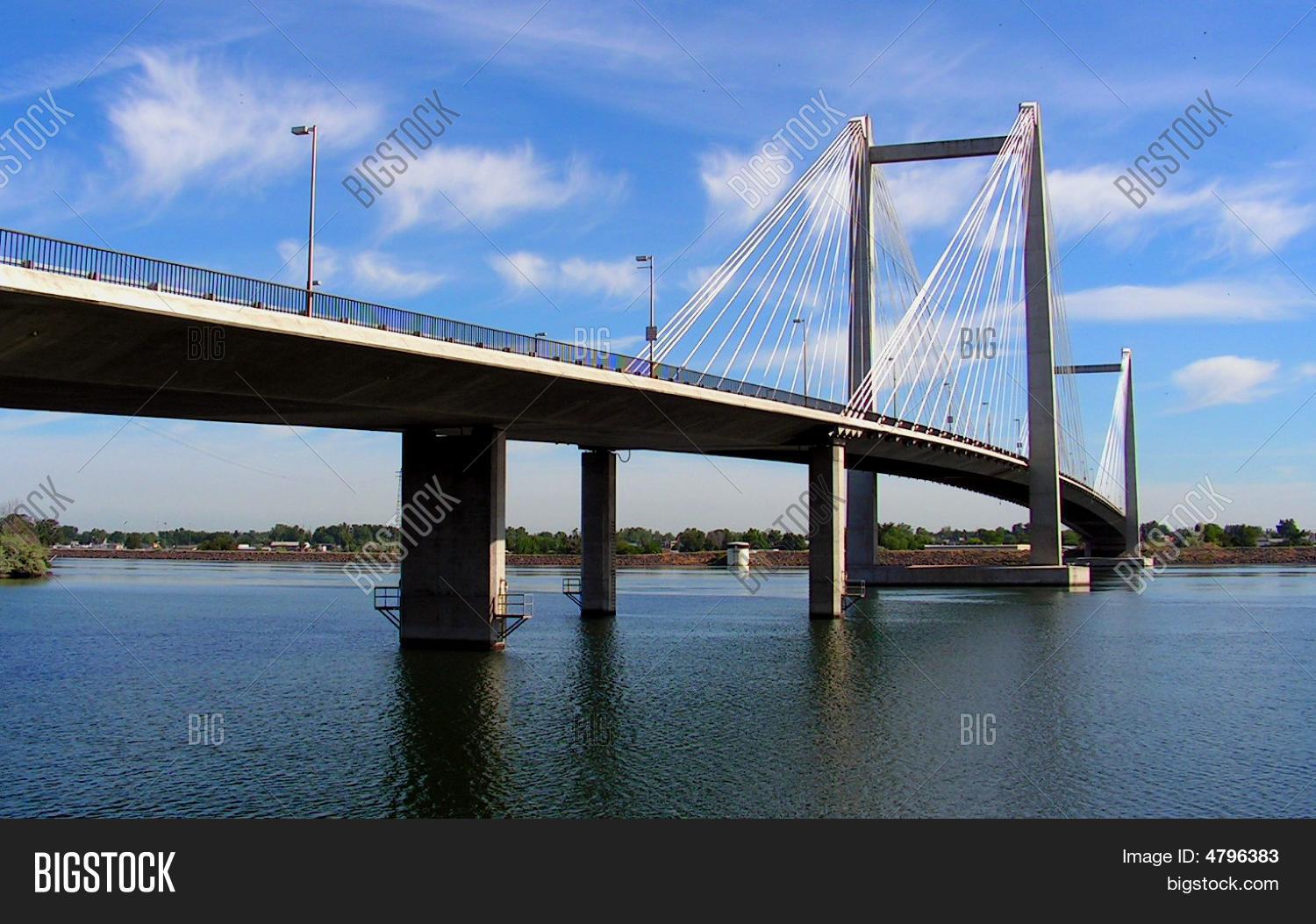 Cable Bridge Over Image & Photo (Free Trial) | Bigstock