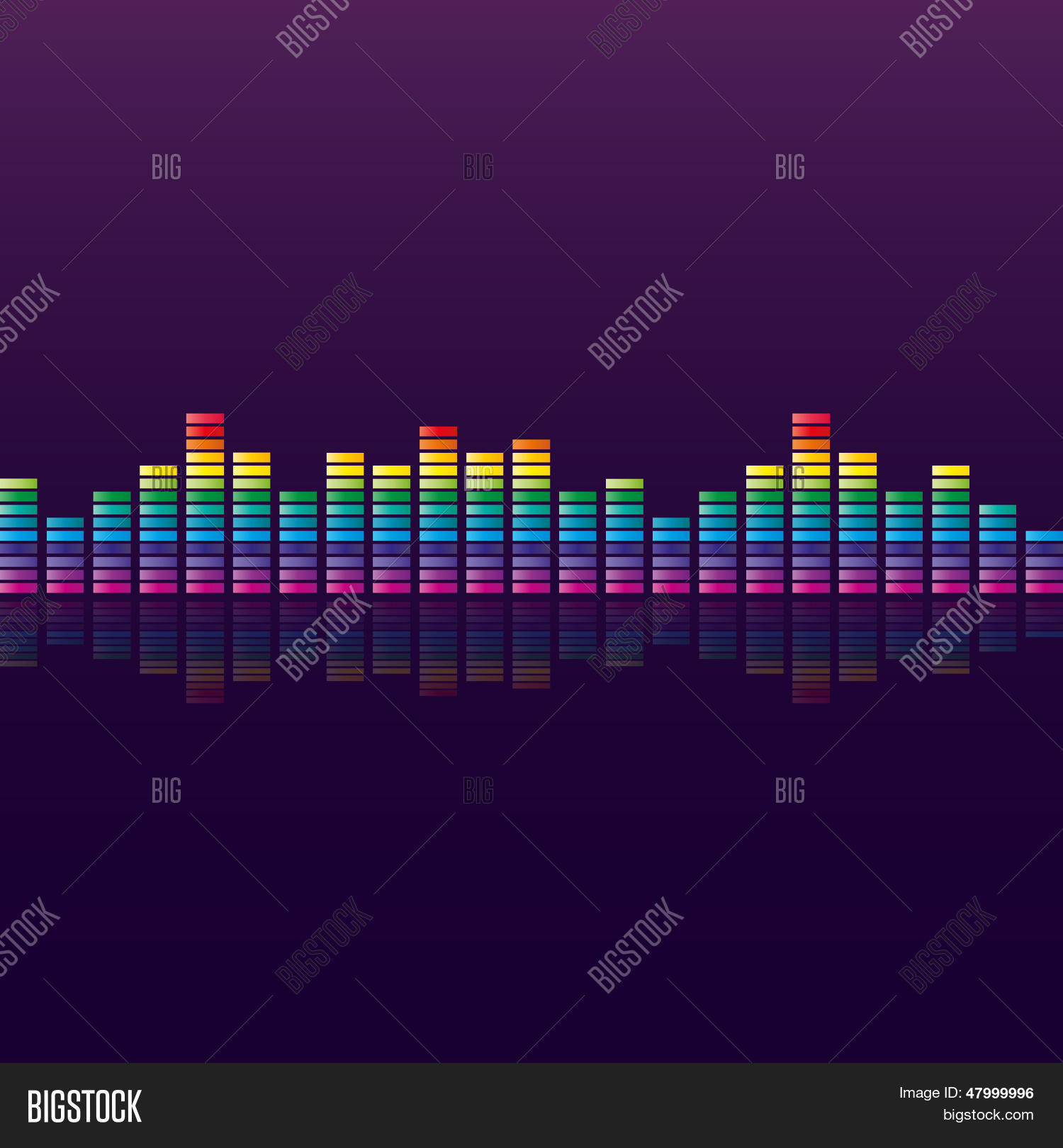 Spectrum Analyzer Vector & Photo (Free Trial) | Bigstock
