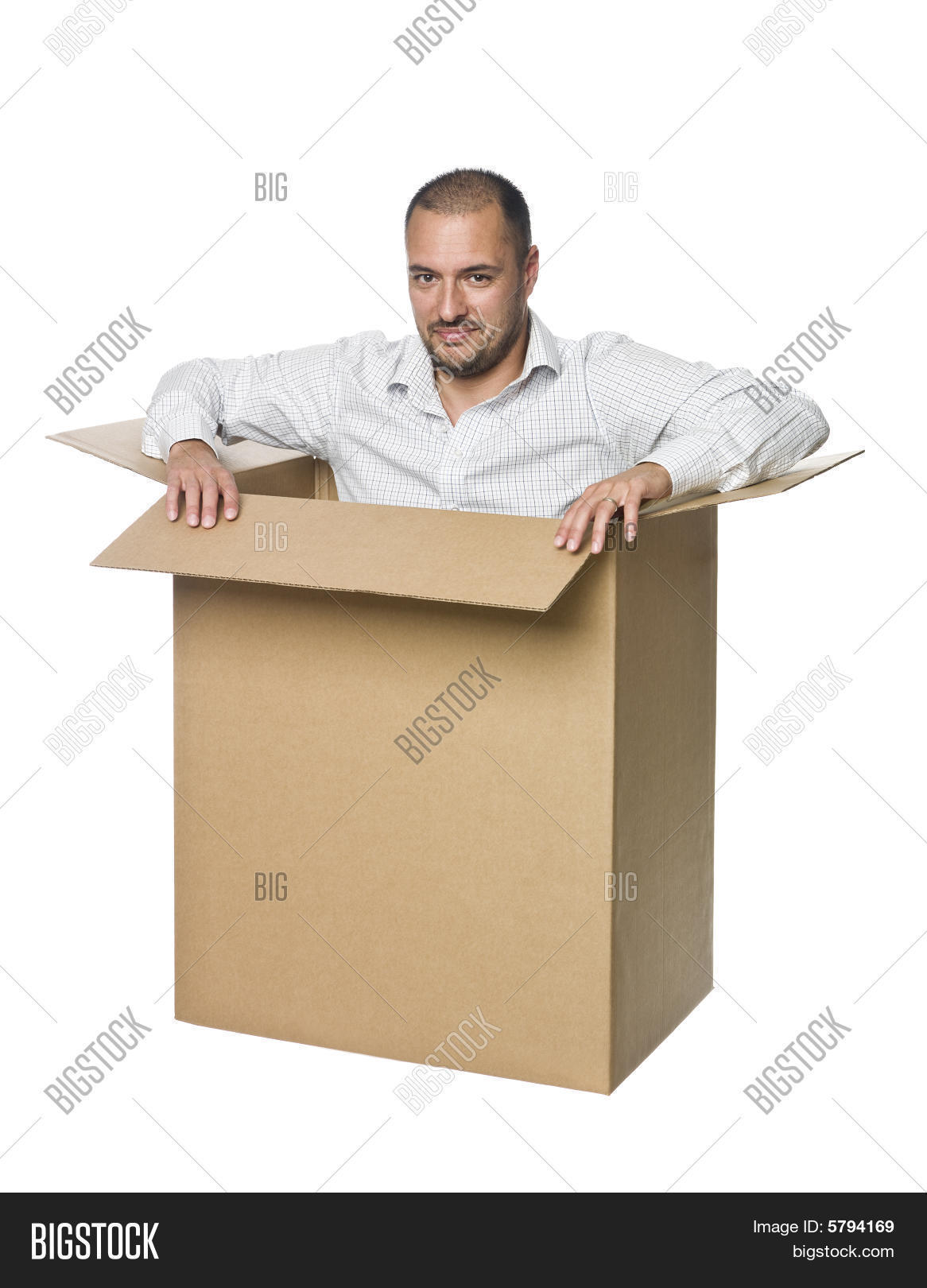 Middle Aged Man Hiding Image & Photo (Free Trial) | Bigstock