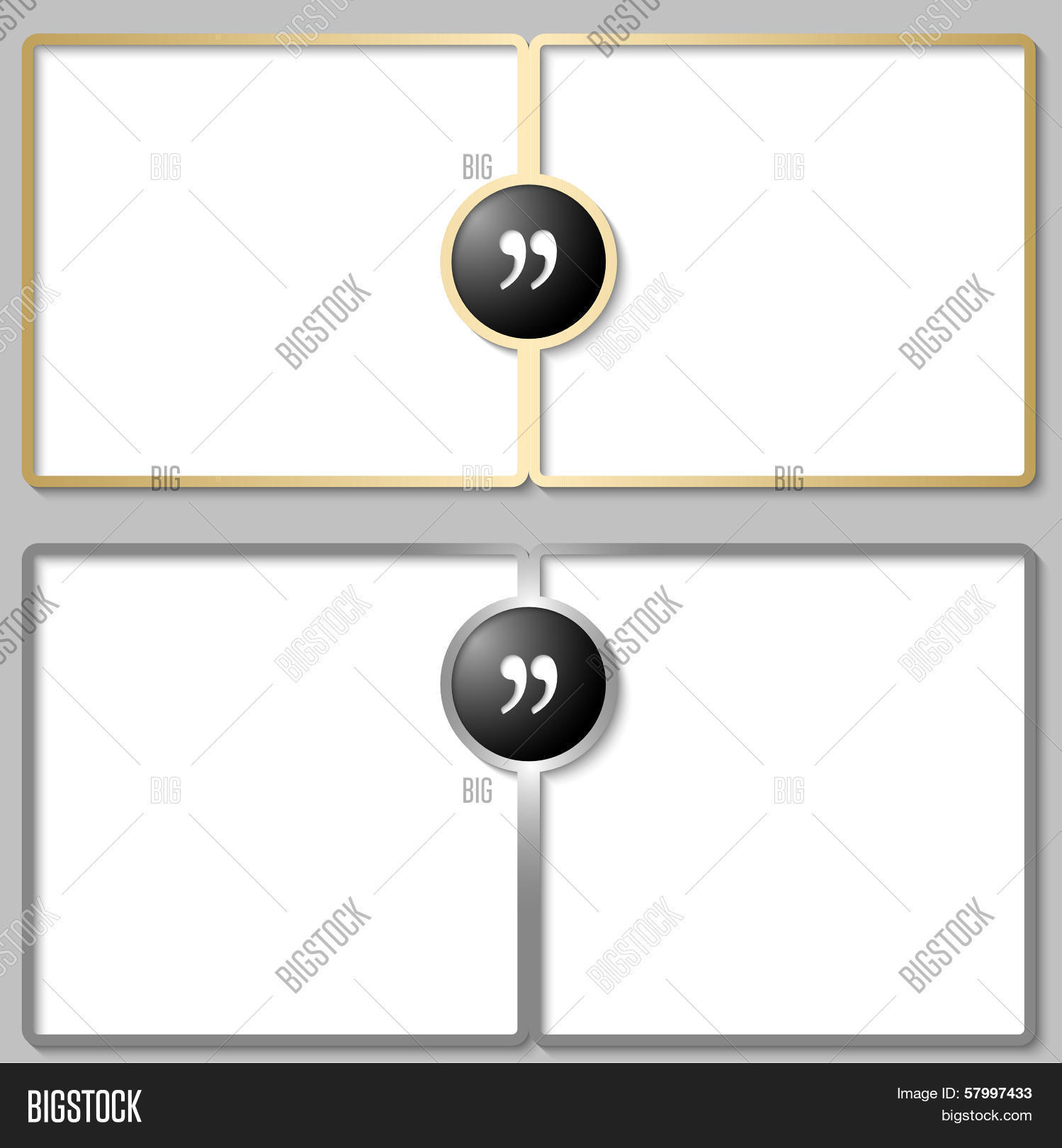 Silver Golden Text Vector & Photo (Free Trial) | Bigstock