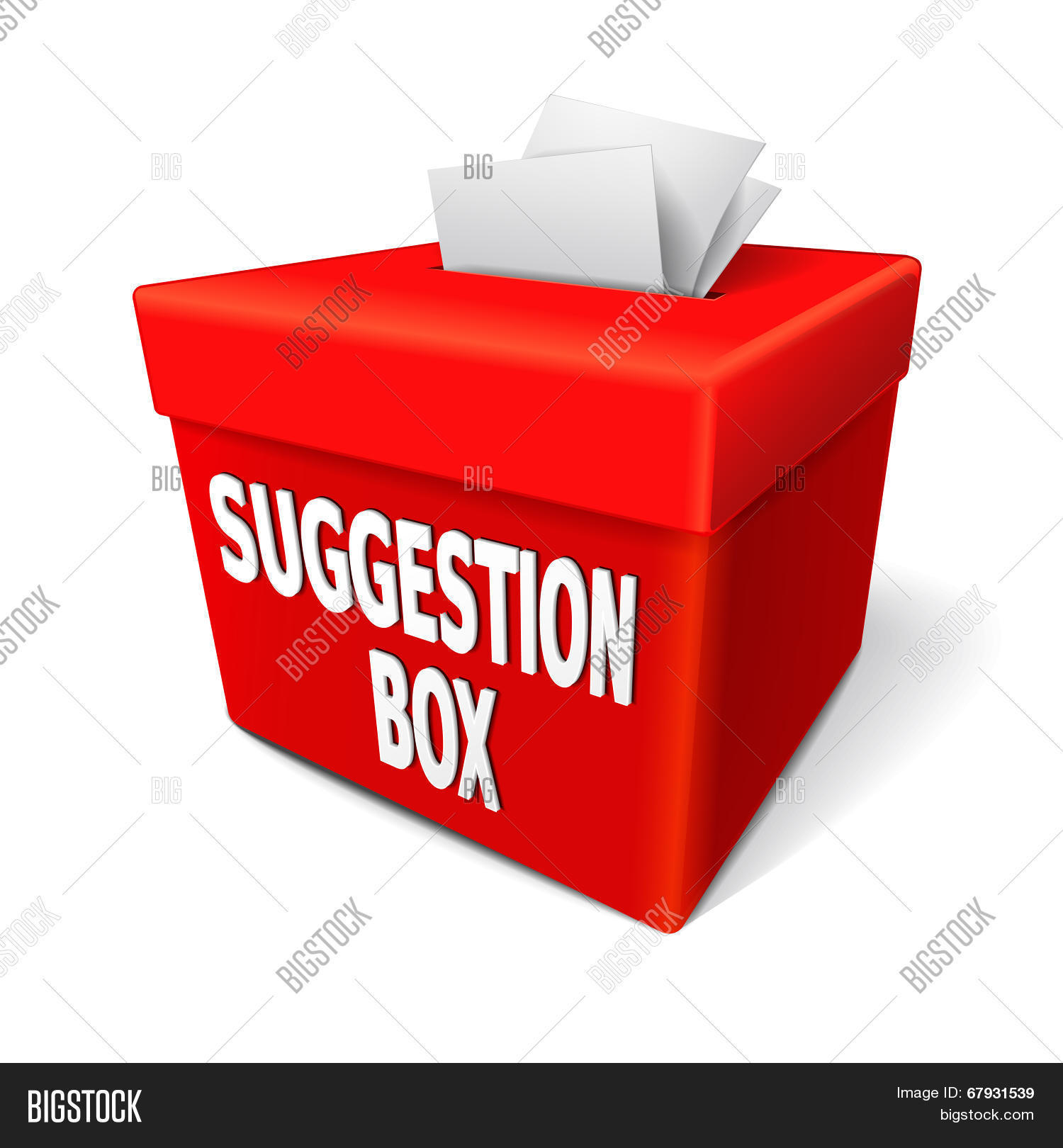 Suggestion Box Vector & Photo (Free Trial) | Bigstock