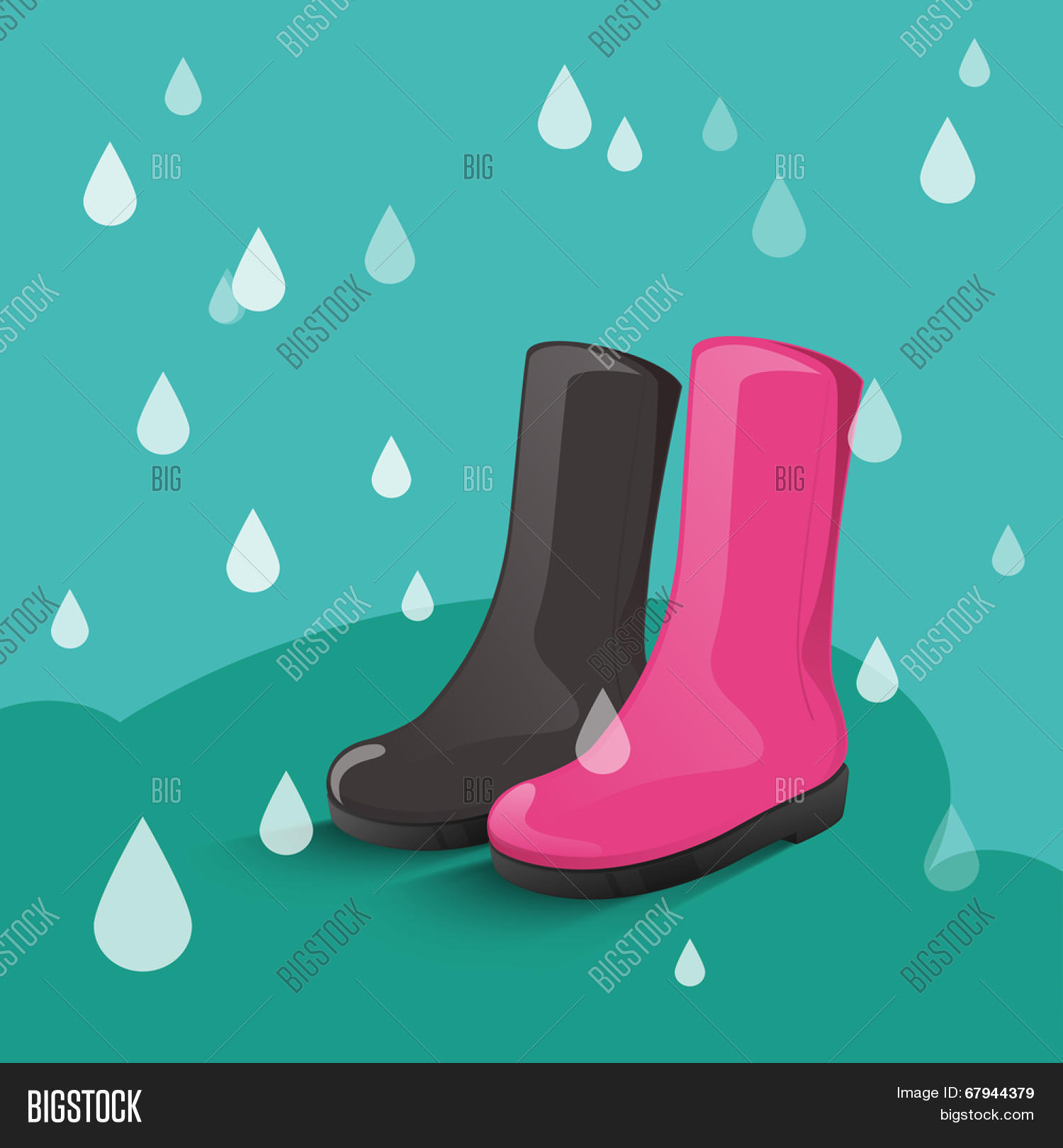 Monsoon Season Vector & Photo (Free Trial) | Bigstock